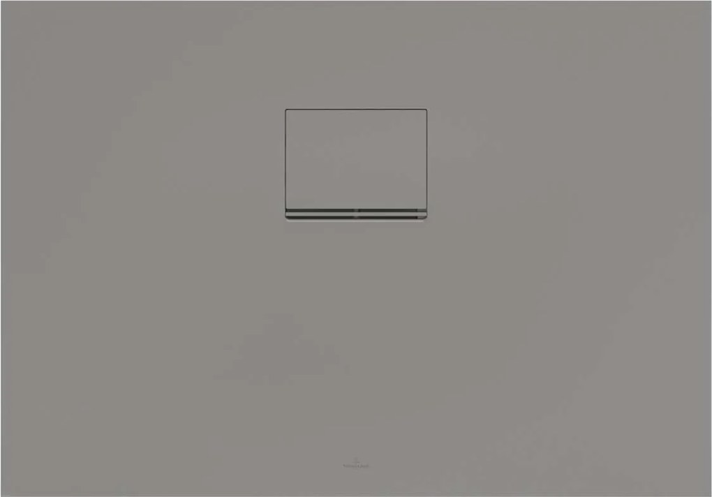 Villeroy & Boch Squaro Infinity - Sprchová vanička, 100x70 cm, šedá UDQ1070SQI2IV-3S