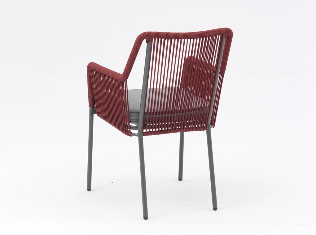 Andros jídelní židle červená
