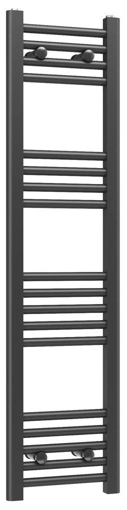 Erga Basic, topné těleso 1200x300 mm, 336 W, černá, ERG-LAV-BASIC-12030-BK