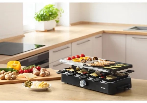 Sencor - Raclette gril s příslušenstvím 1400W/230V