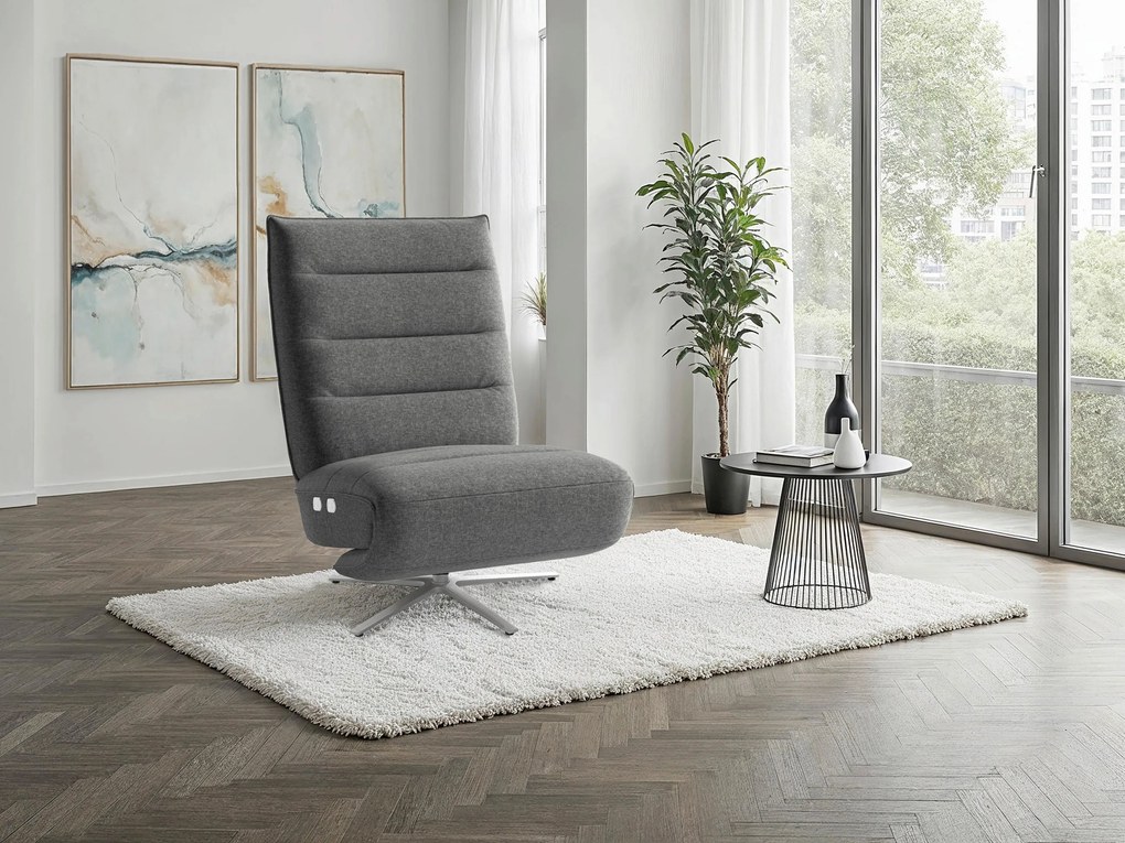 XXXLutz RELAXAČNÍ KŘESLO, textil, antracitová Sit & More - Online Only křesla & taburety - 000144038001