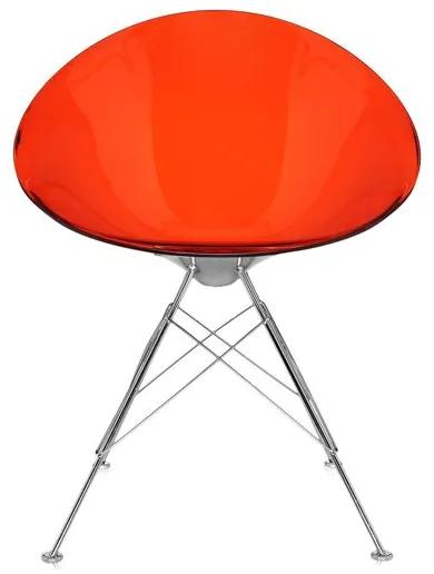 KARTELL Designová židle EROS, červená
