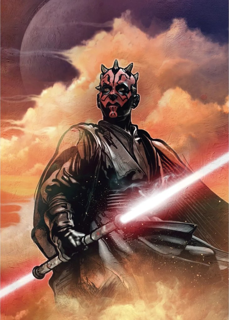 Komar Vliesová fototapeta Star Wars Classic Darth Maul 200 x 280 cm