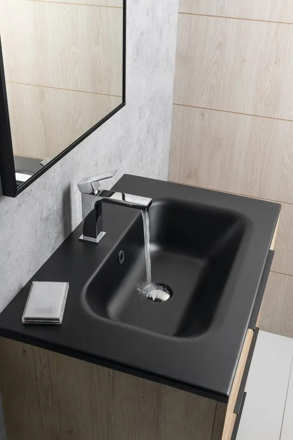 Sapho CUBEMIX stojánková umyvadlová baterie bez výpusti chrom CM002