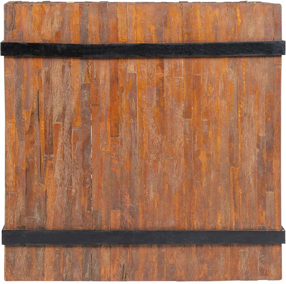 Odkládací stolek, teak, 60x60x38 cm 244515