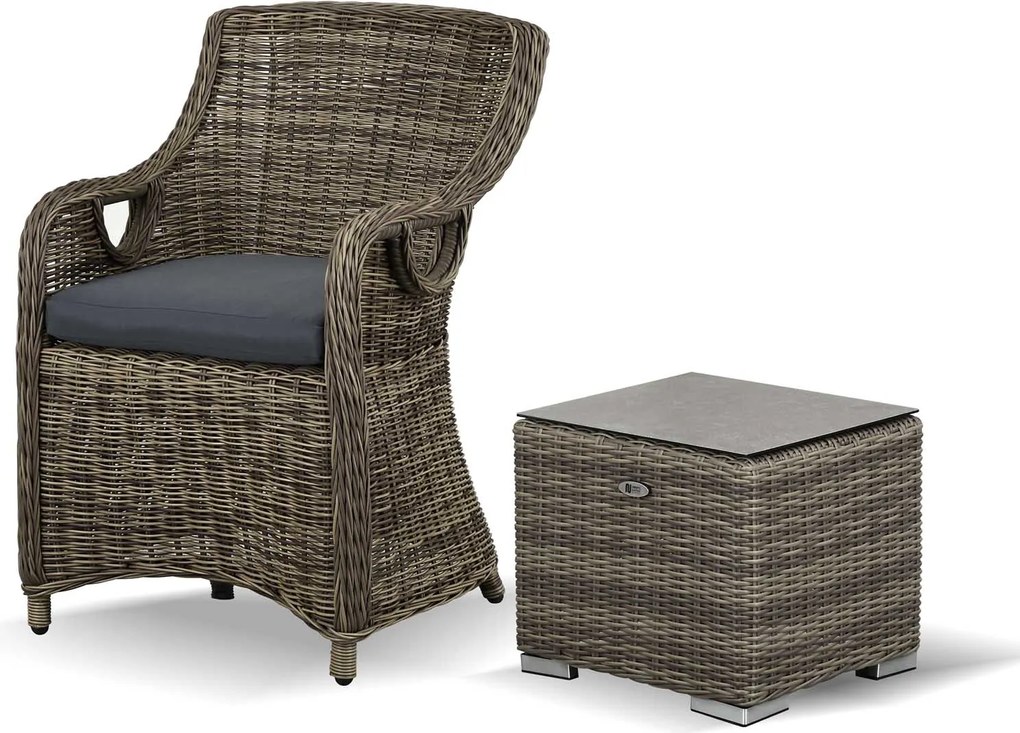 Umělý ratan Zahradní sestava Matinique 2+1 Luxury