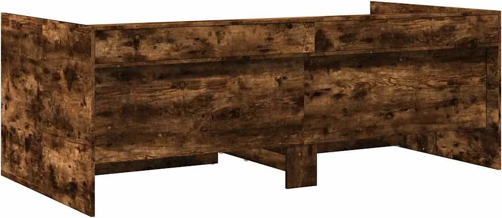 Válenda se zásuvkami bez matrace kouřový dub 75 x 190 cm 3280864