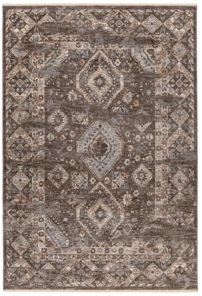 Obsession koberce Kusový koberec Laos 466 Taupe - 80x235 cm