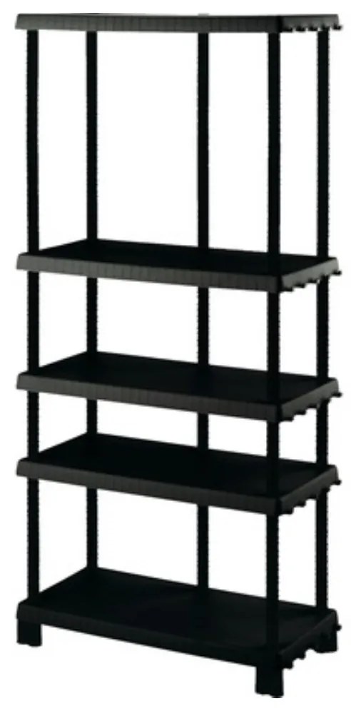 ARTPLAST Davide + D+90455 Regál s variabilní výškou polic, 5 polic, šířka 92 cm