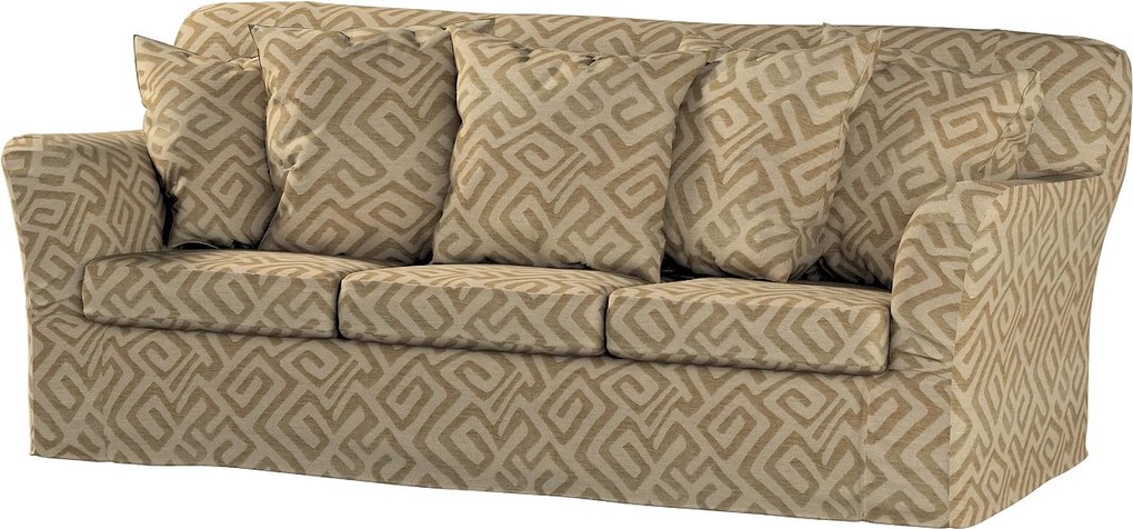 Potah na pohovku IKEA  Tomelilla 3-místná nerozkládací barva béžová látka pletený vzor, vzorované