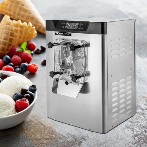 Komerční stroj na výrobu zmrzliny z nerezové oceli 15,9–20 l/h