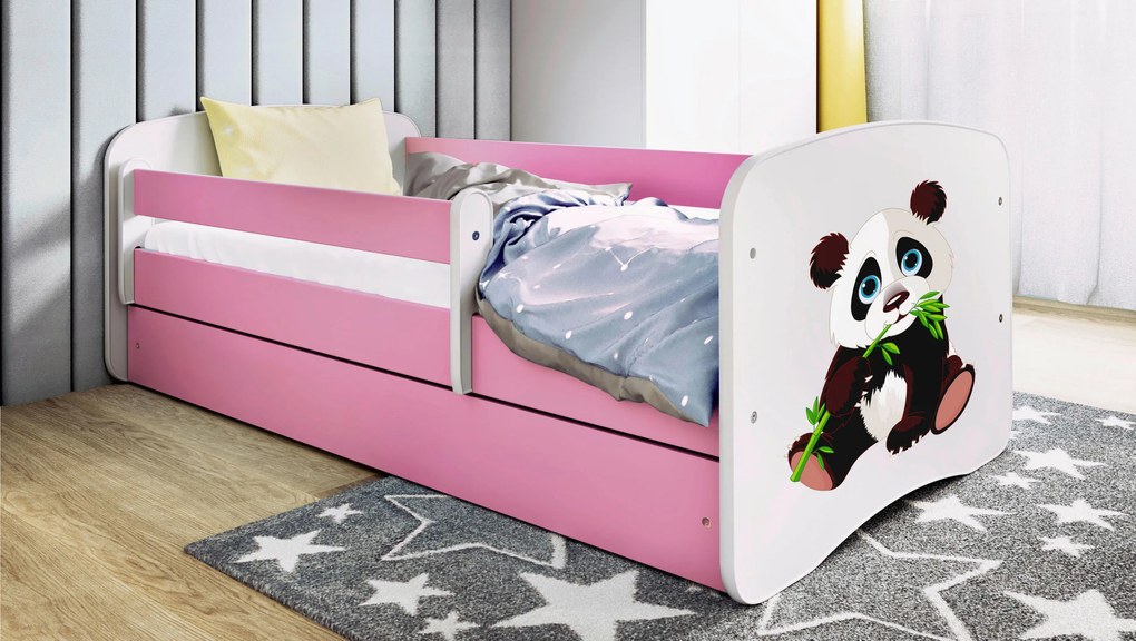 XXXLutz POSTEL PRO DĚTI A MLÁDEŽ 80/160 cm, bílá, pink MID.YOU - Dětské pokoje sestavy - 00214200023K