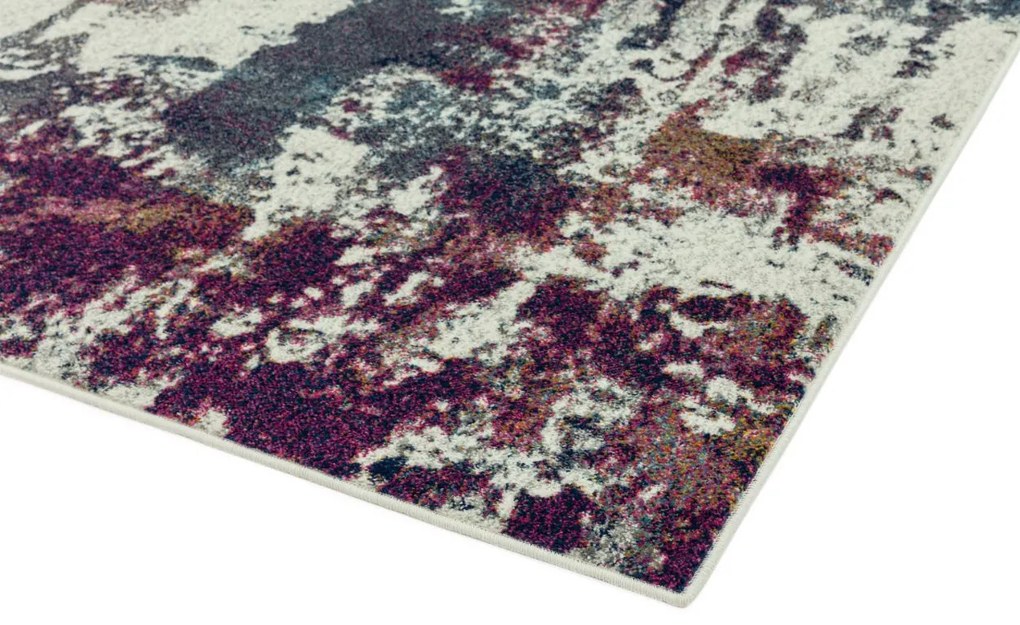 Barevný koberec Dinamo Abstract Navy Rozměry: 200x290 cm
