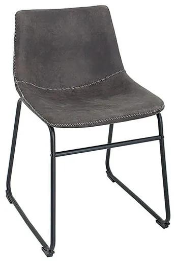 Django jídelní židle vintage šedá