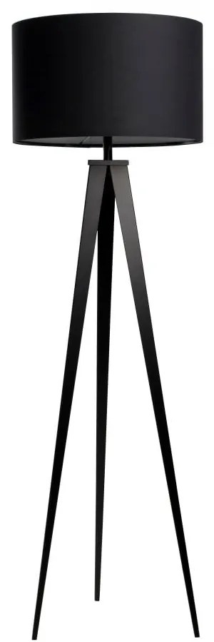 Černá stojací lampa Zuiver Tripod