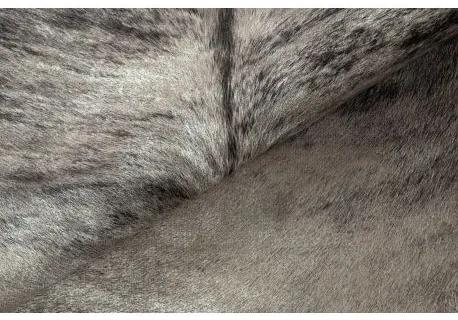 Dywany Luszczow Kobercová umělá hovězí kůže, kráva G5067-4 šedá kůže Rozměr koberce: 100 x 150 cm