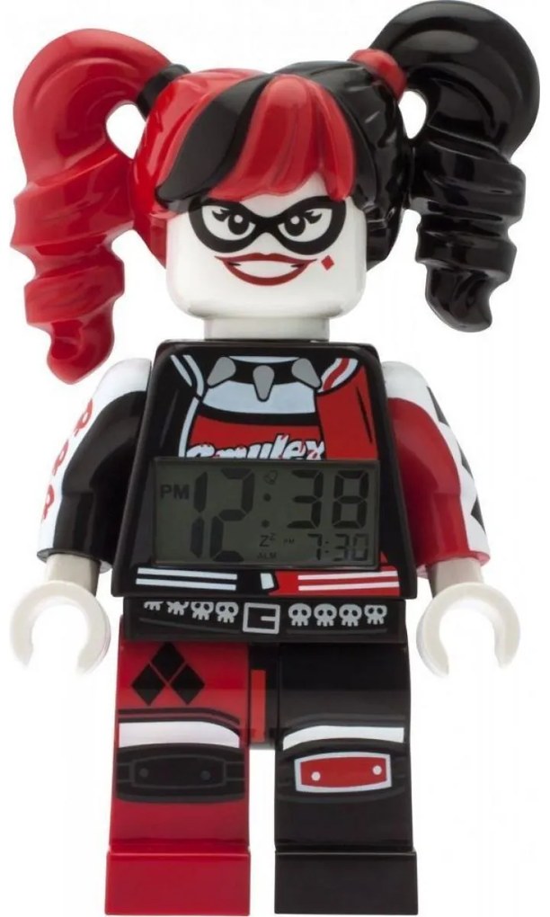 LEGO Batman Movie Harley Quinn Hodiny s budíkem