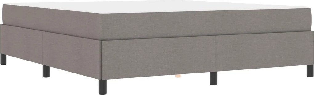 Postel s boxspringem Taupe 180 x 200 cm textil 3398882