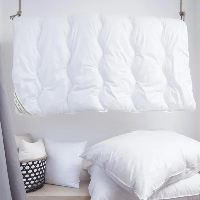 SCANquilt přikrývka CLASSIC - nejprodávanější celoroční - hřejivost střední Sq 5 140 x 220 cm - prodloužený