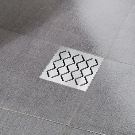 Ravak - Plastová podlahová vpusť s nerezovou mřížkou SN501, 11 cm X01435