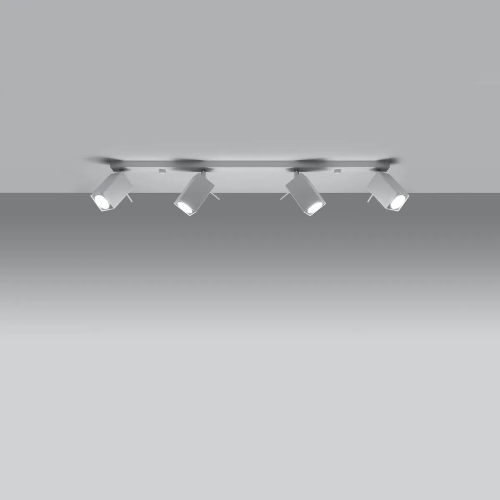 Sollux Lighting Stropní svítidlo MERIDA 4L bílé