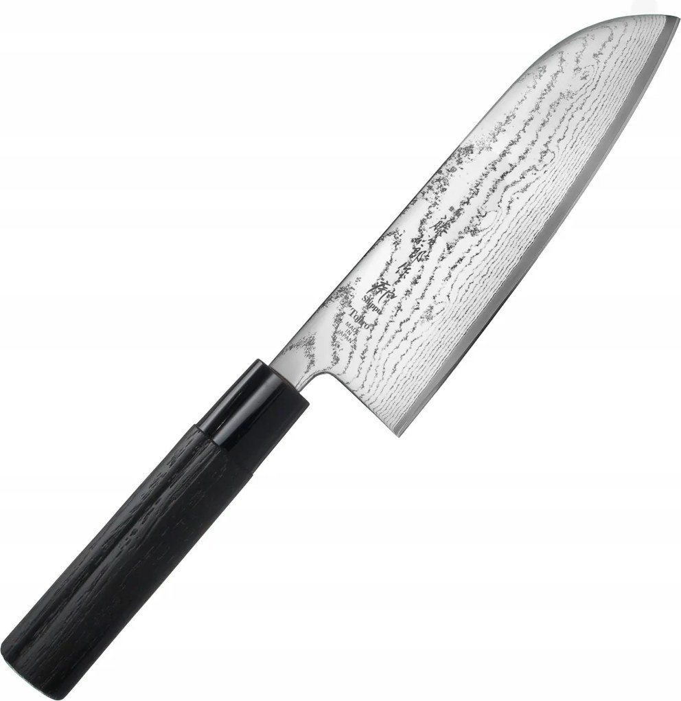 Tojiro Shippu Black VG-10 Nůž Santoku 16,5 cm