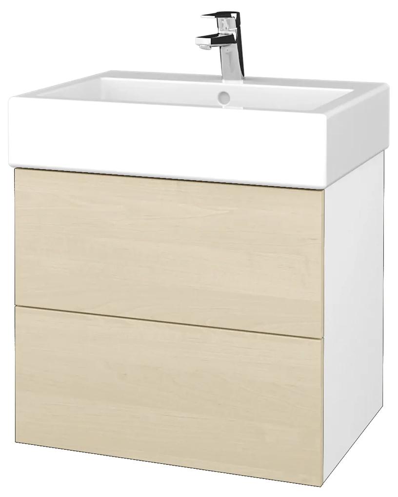 Dřevojas Koupelnová skříň VARIANTE SZZ2 60 Varianta: N01 Bílá lesk / IND Individual