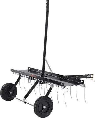 Vlek za odhrnovač trávy 101,6 cm hrábě na pro ATV nebo sekačku 20 prstů