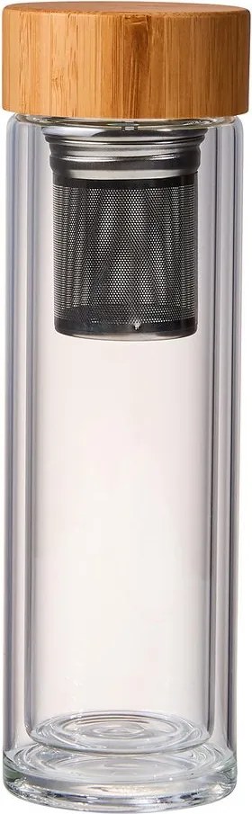 TEA TENDER Láhev na čaj 450 ml - čirá