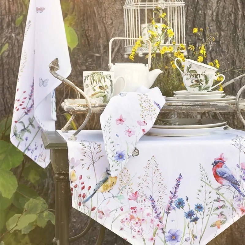 Kuchyňská bavlněná zástěra So Floral - 70*85 cm