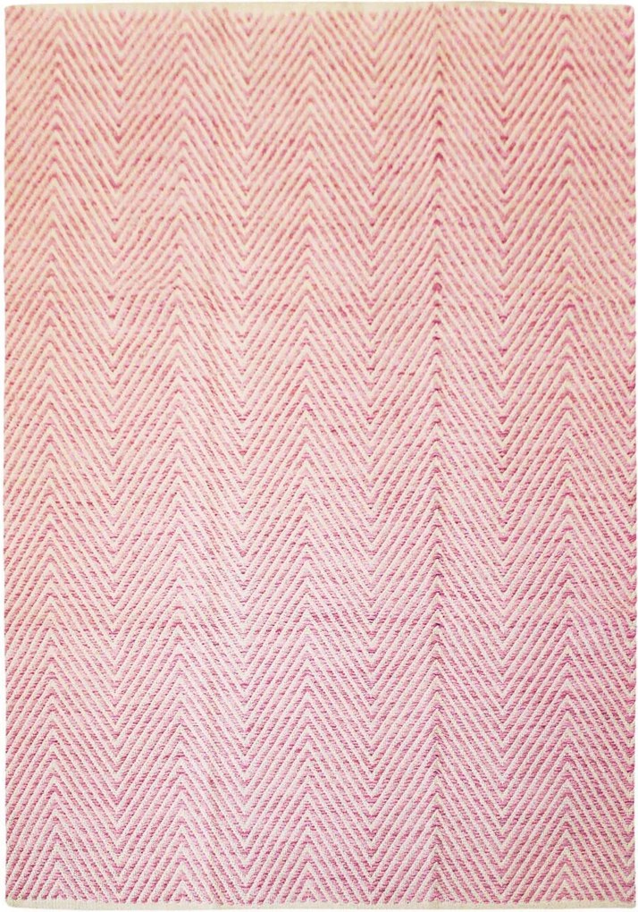 XXXLutz NAPLOCHO TKANÝ KOBEREC, 80/150 cm pink - Online Only koberce & rohožky - 005937062203