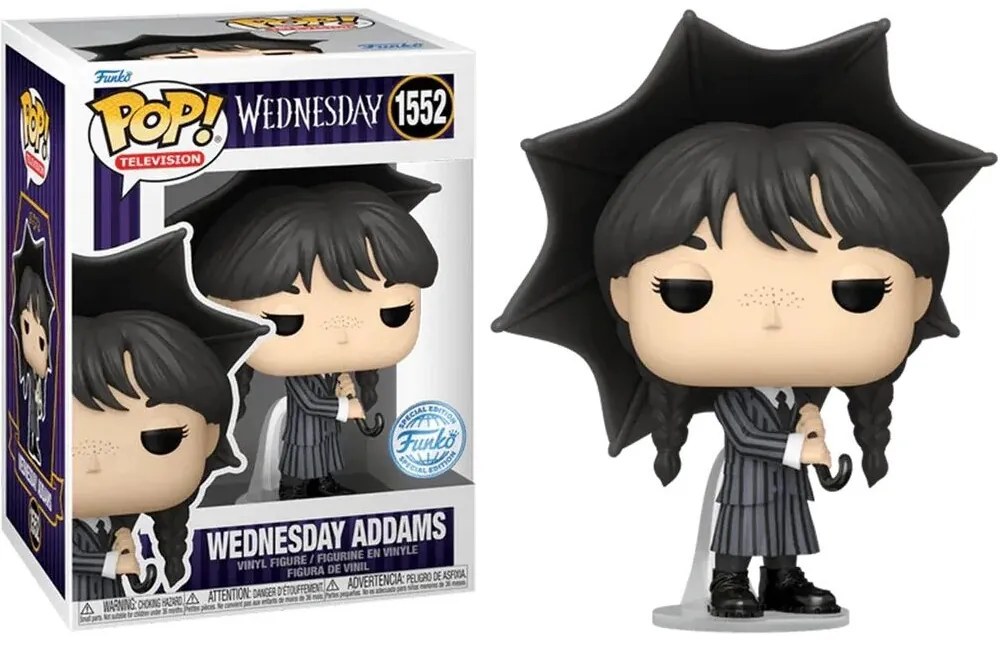 Funko pop! wednesday - wednesday addams w/ umbrella special edition