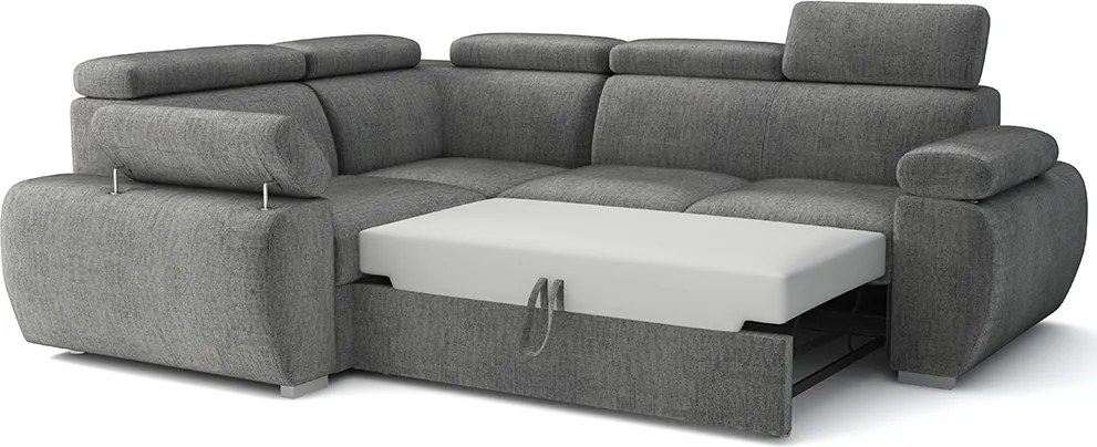 Sedací souprava BASTON | 210x260 cm | rozkládací + úložný prostor | VÝBĚR TKANIN