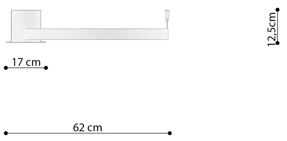 Stropní svítidlo RIO 55 zlatá LED 3000K