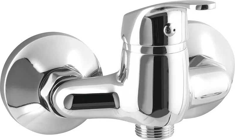 Sapho, AQUALINE 35 nástěnná baterie, rozteč 100mm, bez ramínka, chrom