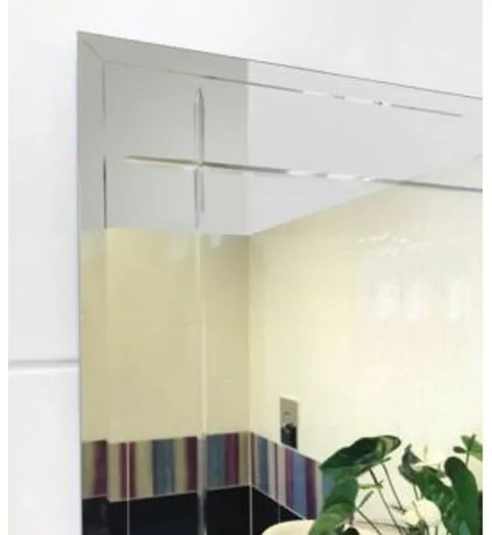 Amirro Linea Zrcadlo 70x90 cm s gravírováním, 480-009