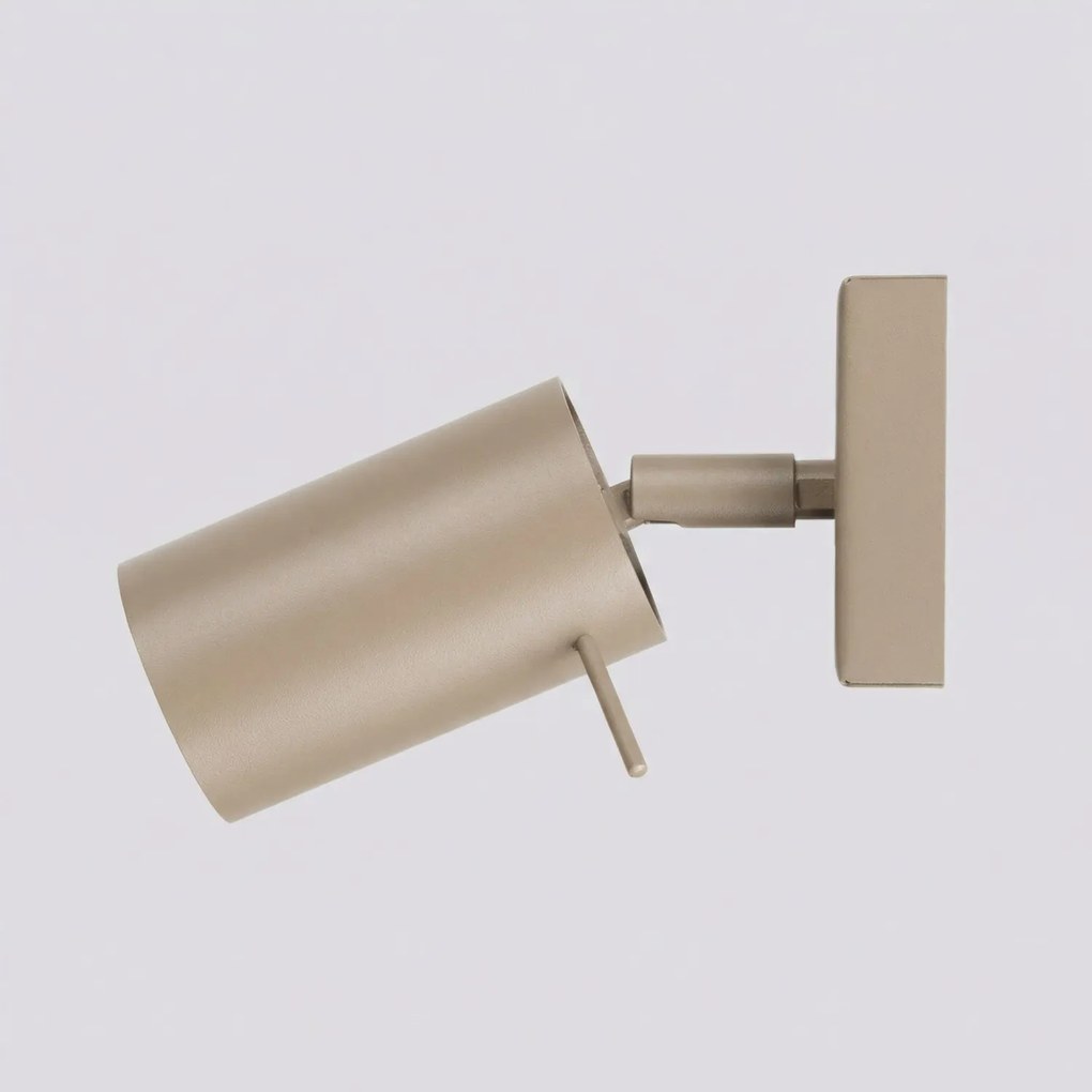 Sollux Lighting Nástěnné svítidlo RING šedobéžové