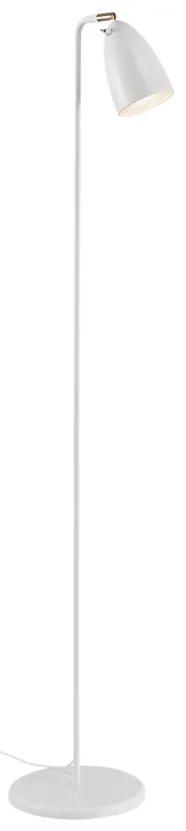 OnaDnes -20% Nordlux Bílá kovová stojací lampa Nexus 141 cm
