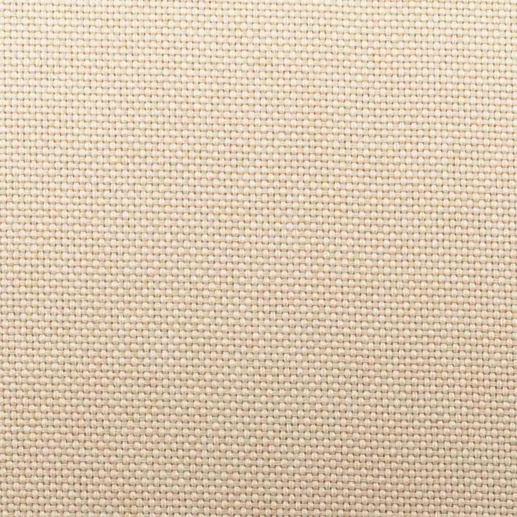Barové židle 2 ks krémové textil 289369