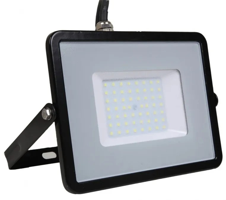 V-TAC LED venkovní reflektor 50W/230V/4000K/4000Lm/100°/IP65, černý