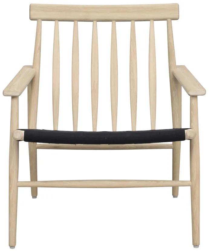 Rowico Bělená dubová židle Canwood