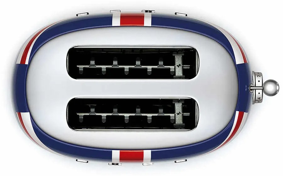 Toustovač Smeg 50´s Retro Style TSF01, 2x2, Union Jack, TSF01UJEU