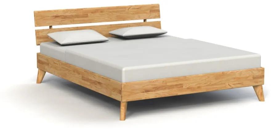 Dvoulůžková postel z dubového dřeva 140x200 cm Greg 2 - The Beds
