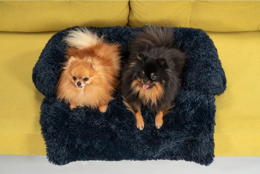 Tutumi Pelíšek pro psy na gauč modrý