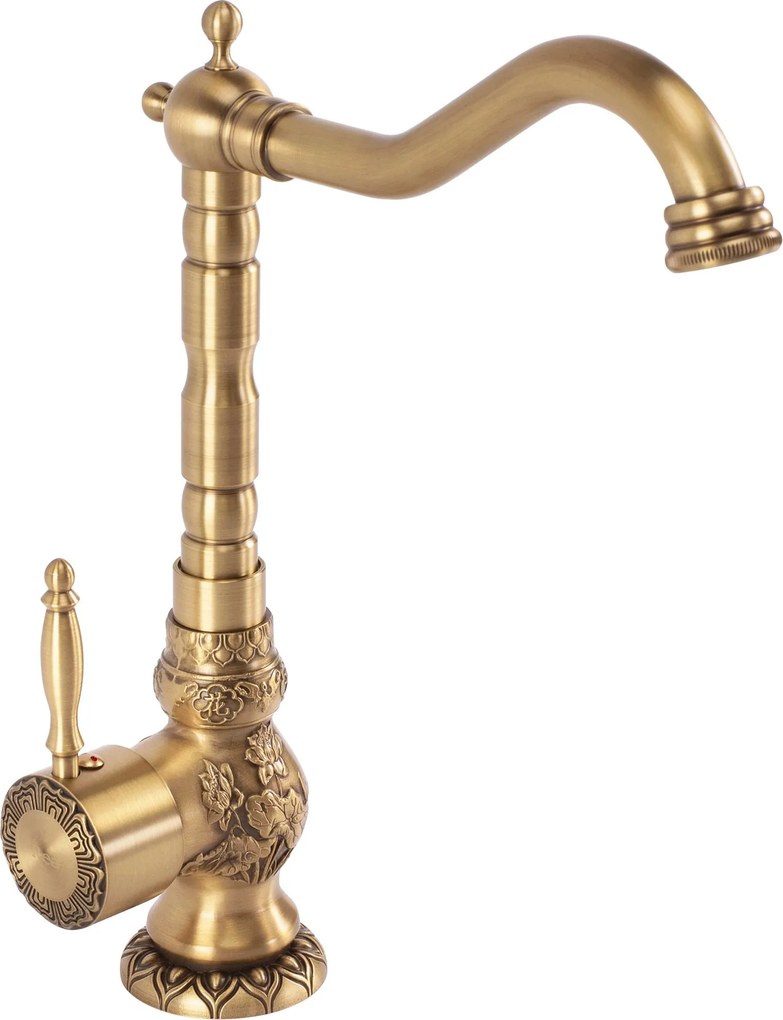Rea Venice, vysoká dřezová baterie h-320, mosazná, REA-B2500