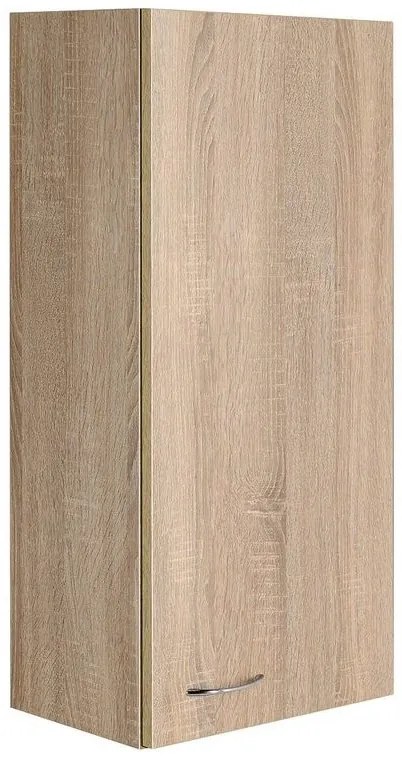 Aqualine Aqualine ZOJA/KERAMIA FRESH horní skříňka 35x76x23cm, dub platin