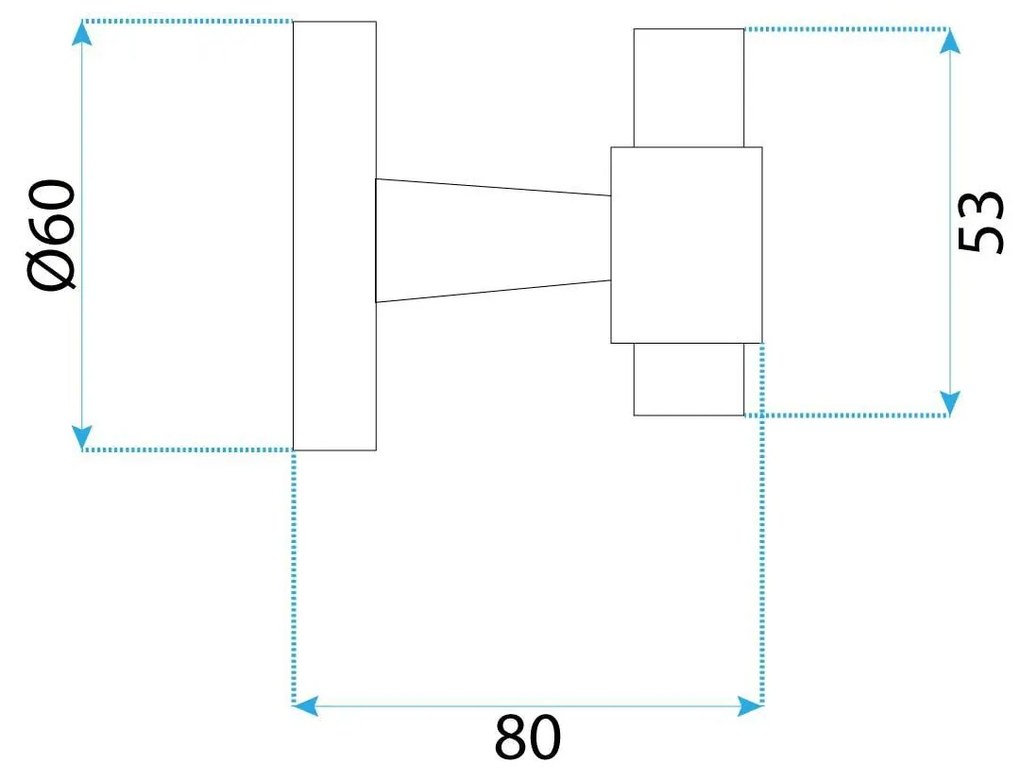 Koupelnový věšák REA ARISTO 16101 zlatá kartáčovaná