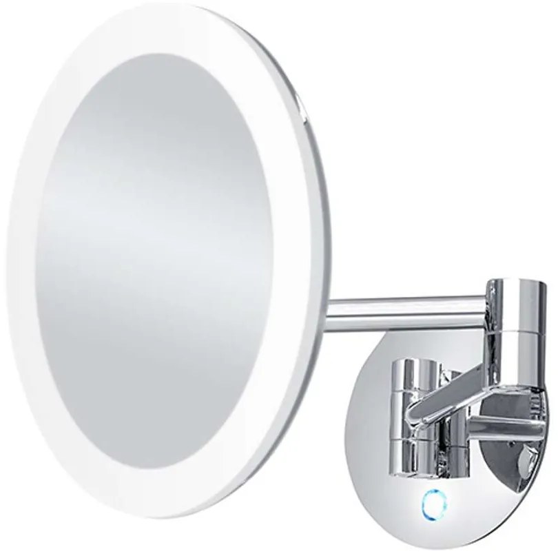 Nimco - Kosmetické zrcátko nástěnné s LED osvětlením, chrom ZK 20265-26
