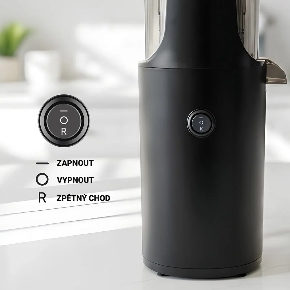 TESLA SlowJuicer SJ500 XL - nízkootáčkový šnekový odšťavňovač