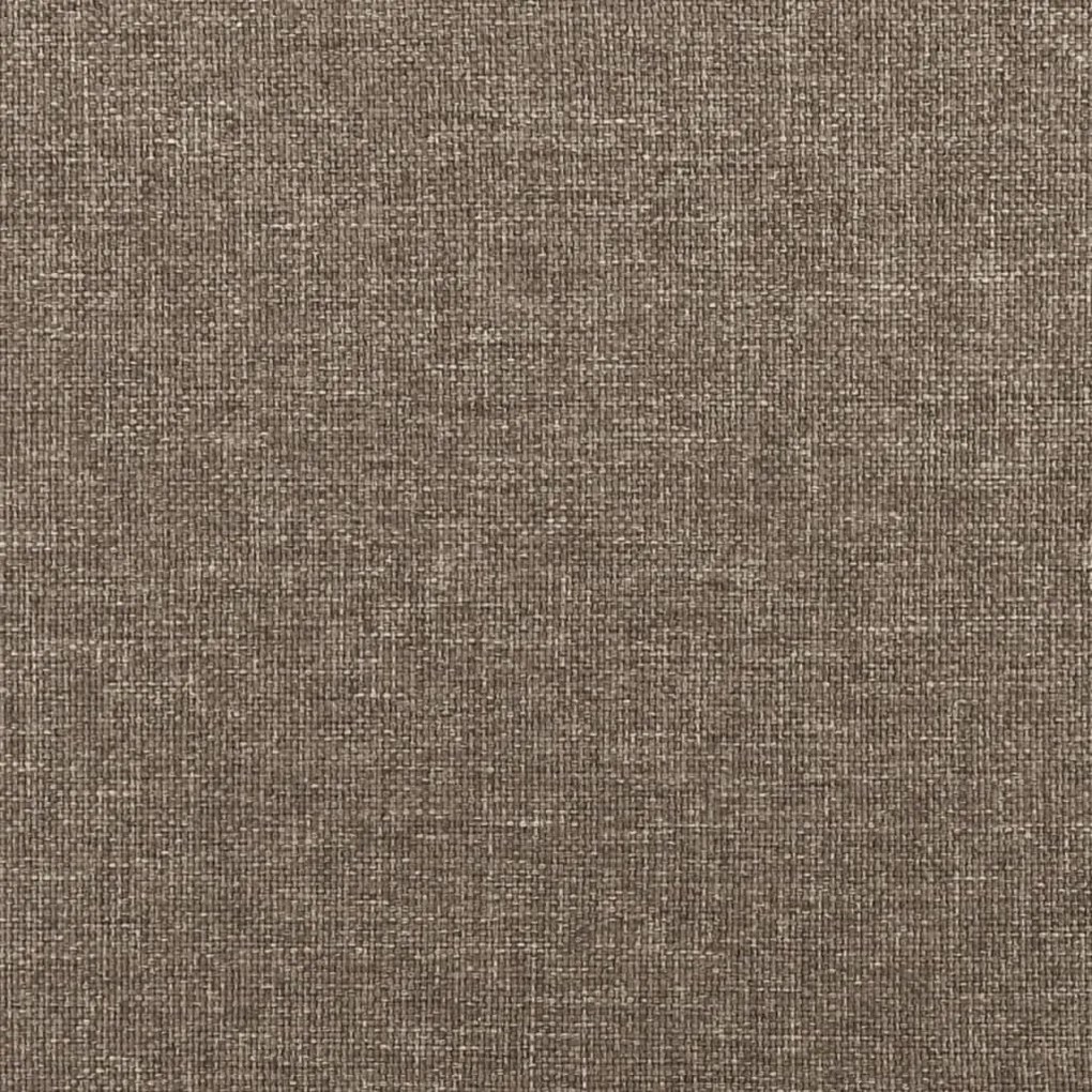 Box spring postel s matrací taupe 120x190 cm textil 3269668